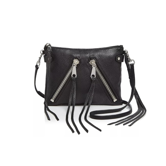 Rebecca Minkoff | Bags | Rebecca Minkoff Black Leather Moto Jon ...